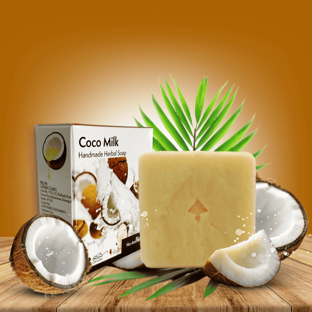 Coco Milk Soap 100g - Mix of coconut oil and coconut milk in coco milk ...