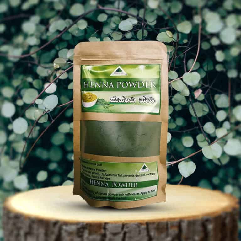 Henna Powder 100g for hair improves the texture of your hair - Green Cairo