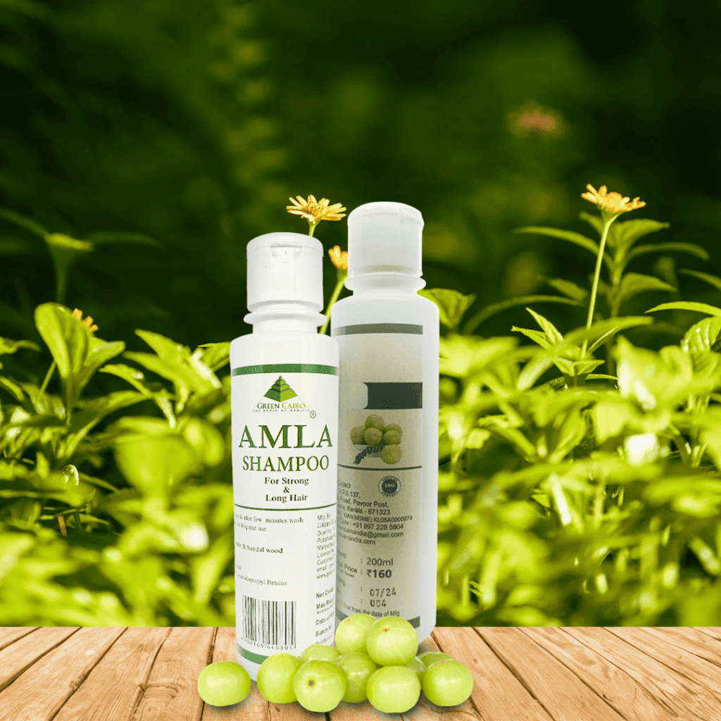 Amla Shampoo 200ml - get healthy, long and strong hairs - Green Cairo