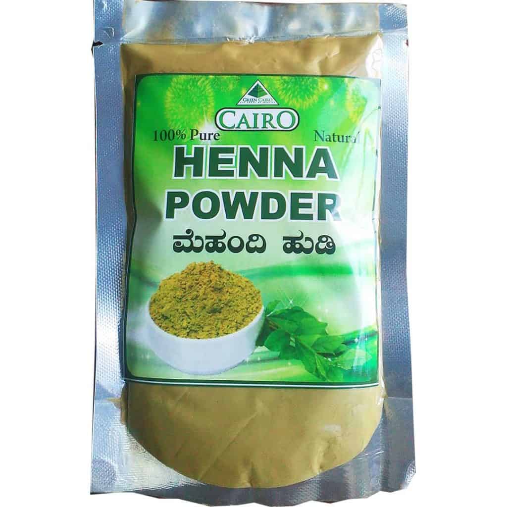 Henna Powder 100g for hair improves the texture of your hair - Green Cairo