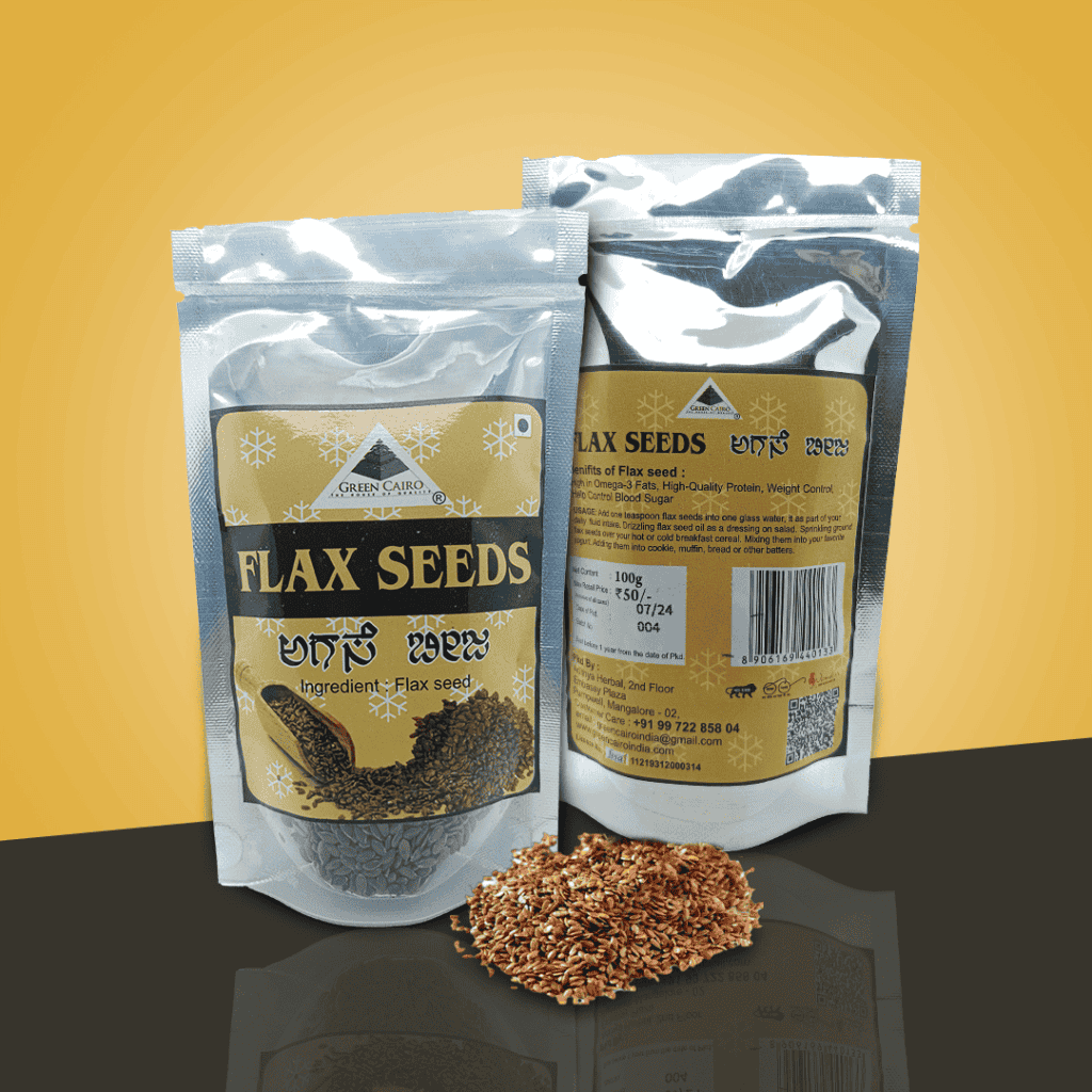 Flax seeds 100g - Green Cairo