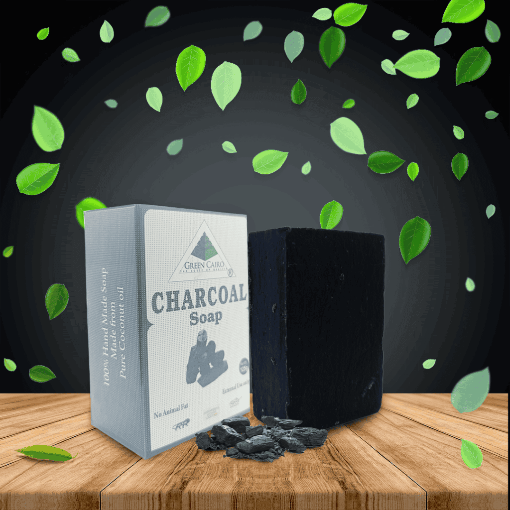 Charcoal Soap 125g - Green Cairo