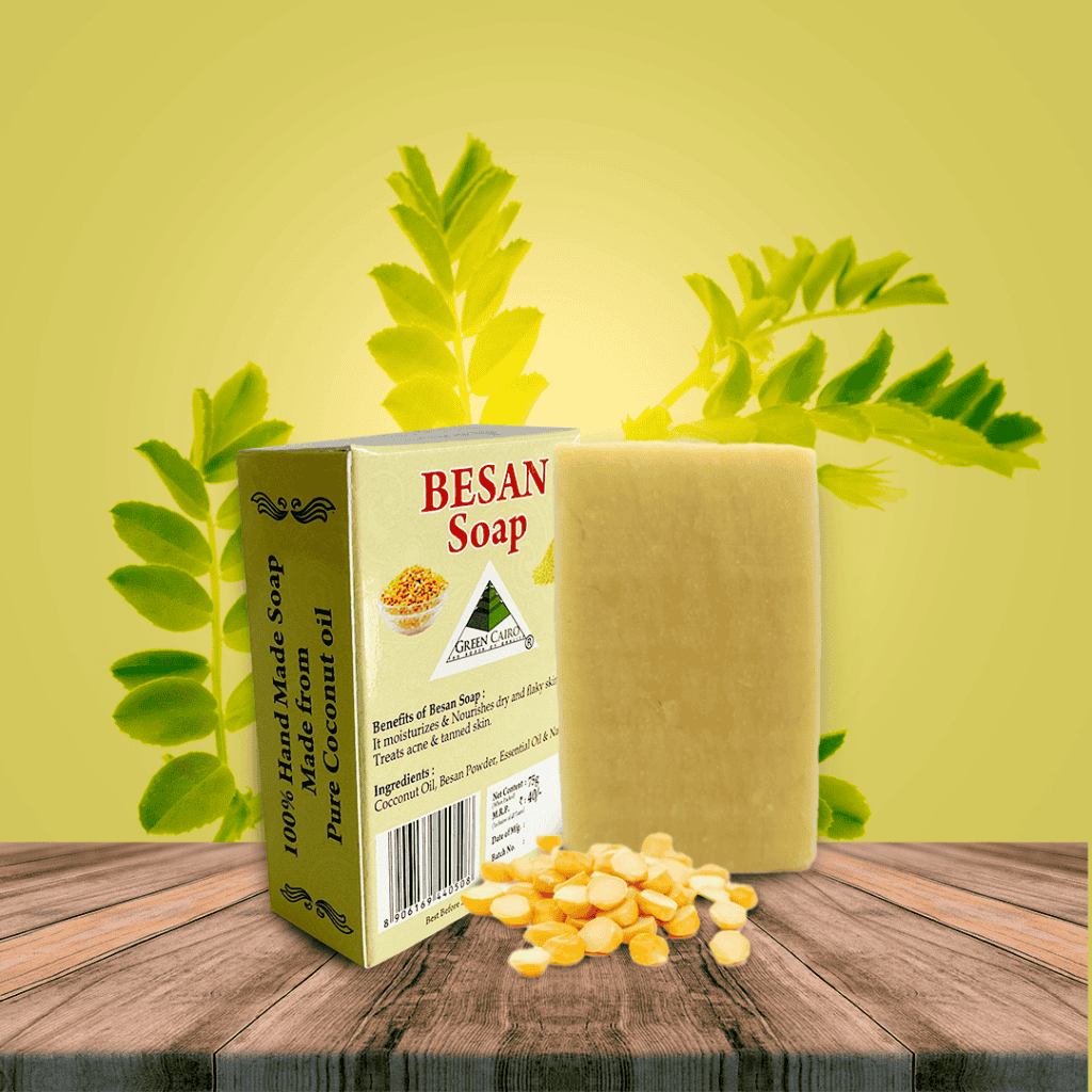 Besan Soap 75g - Green Cairo