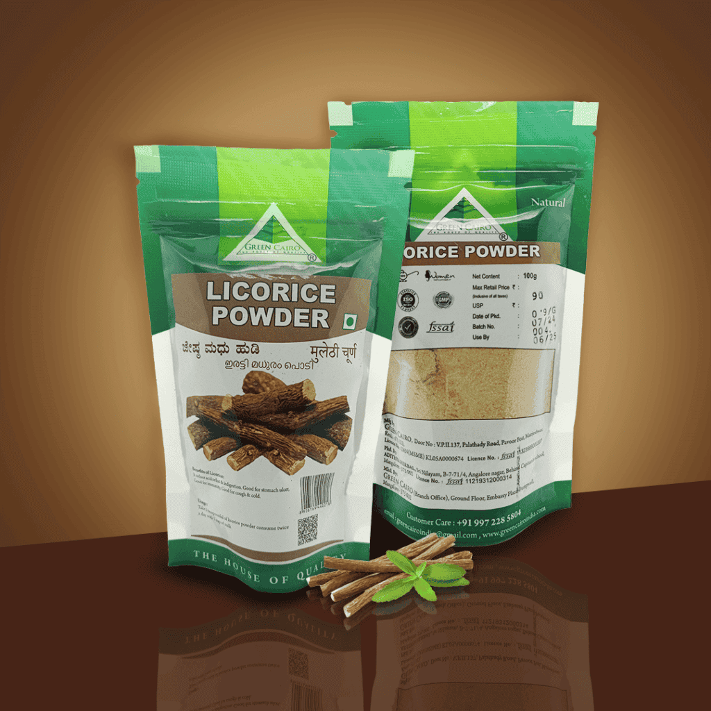 Licorice Powder (Mulethi) 100g - Green Cairo