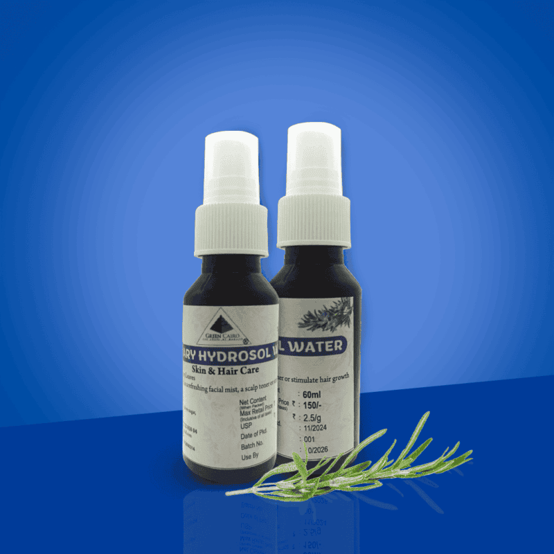 Rosemary Hydrosol 60ml | Facial & Scalp Mist | Green Cairo